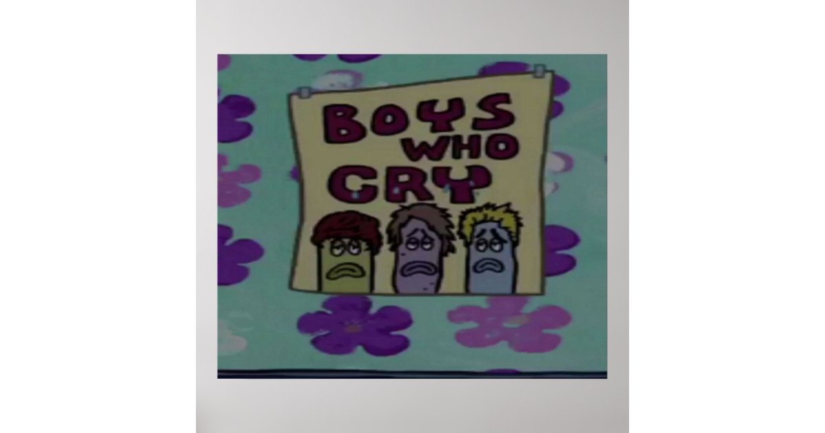 Boys who cry poster | Zazzle
