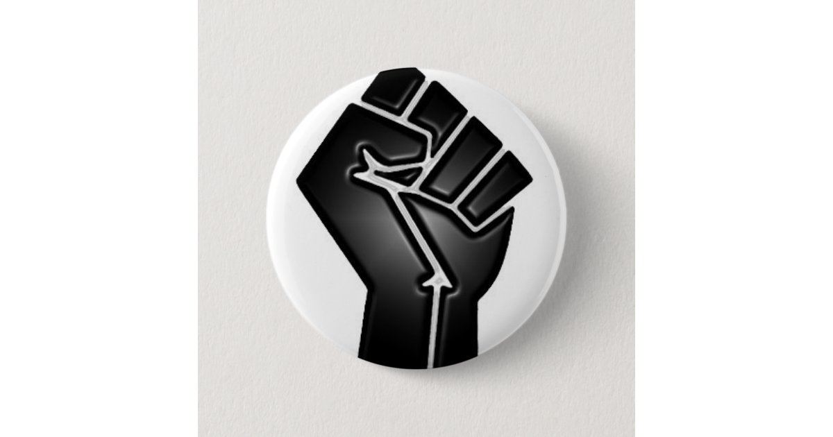 bp fist pinback button | Zazzle