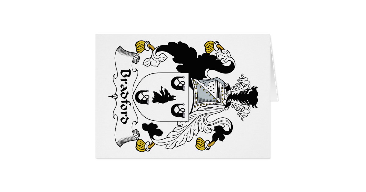 Bradford Family Crest | Zazzle