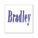 Bradley, Name Logo, Self-inking Stamp | Zazzle
