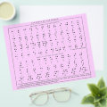 Braille Alphabet Flyer | Zazzle