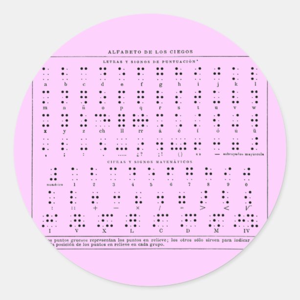 Braille Stickers - 100% Satisfaction Guaranteed | Zazzle
