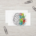 Brain business card | Zazzle