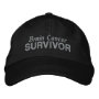 Brain Cancer Survivor Embroidered Baseball Hat | Zazzle