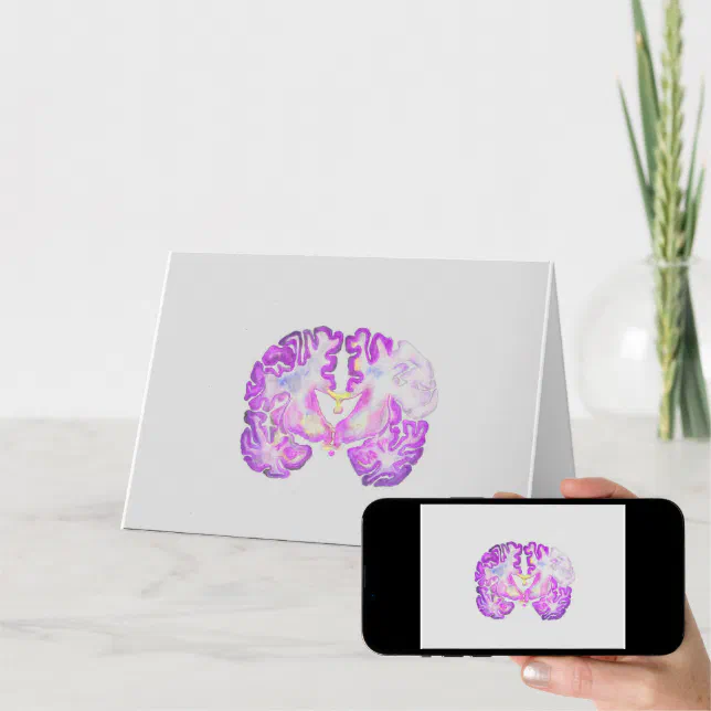 Brain Card | Zazzle
