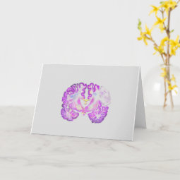 Brain Card | Zazzle