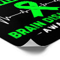 Brain Disabilities Awareness Not Every Disability Poster | Zazzle