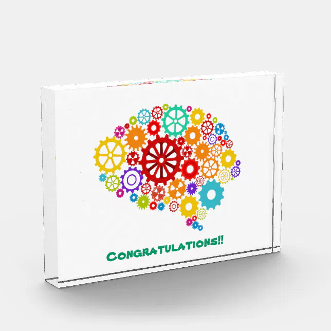 Brain Gears Award | Zazzle
