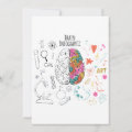 Brain Infographic Invitation | Zazzle
