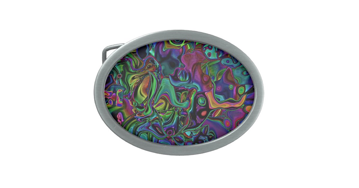 Brain Melt Belt Buckle | Zazzle