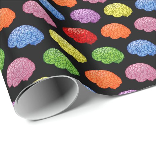 Brain Pattern Wrapping Paper | Zazzle