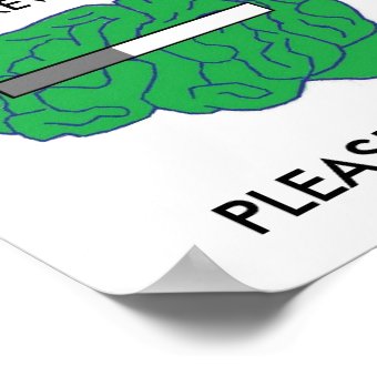 "BRAIN REWIRING" poster | Zazzle