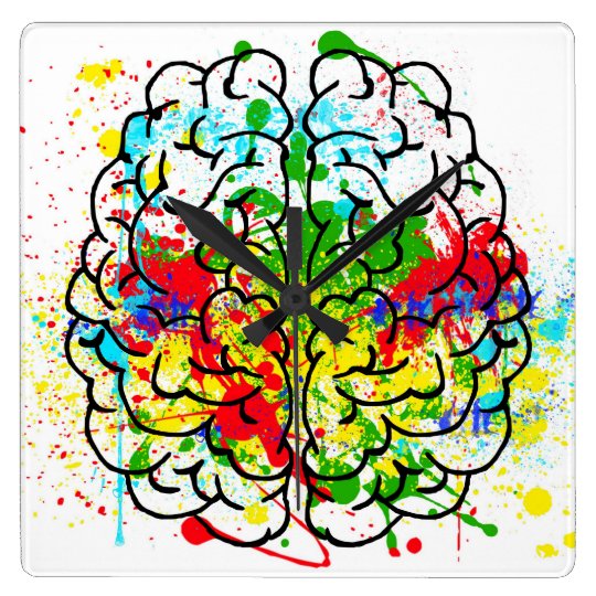 Brain Wall Clock | Zazzle.com