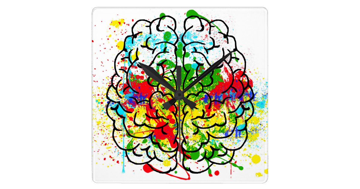 Brain Wall Clock | Zazzle.com