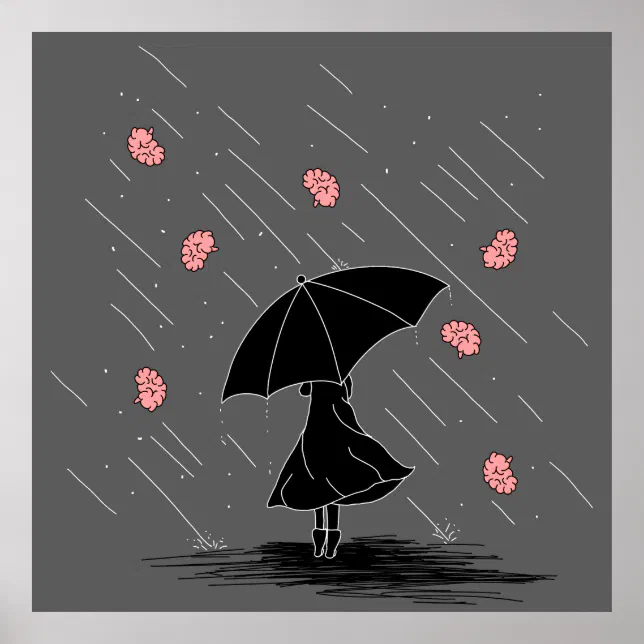 Brainstorm Pun Poster | Zazzle