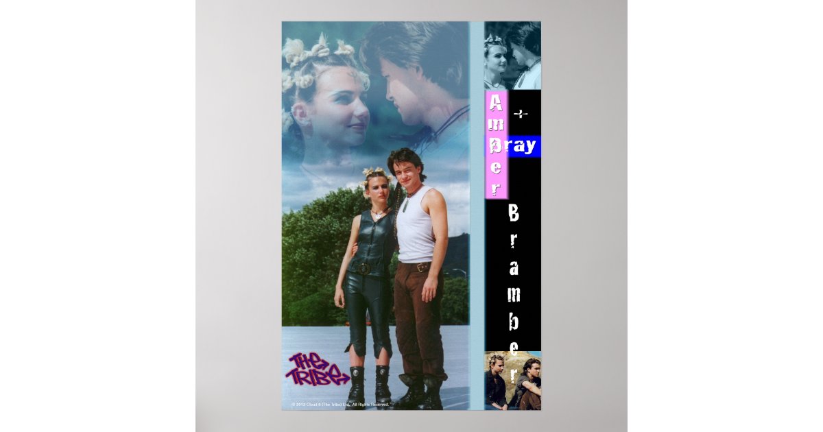 Bramber Poster - Amber and Bray | Zazzle