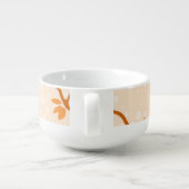 Branches and Birds in orange exquisite Soup Mug | Zazzle