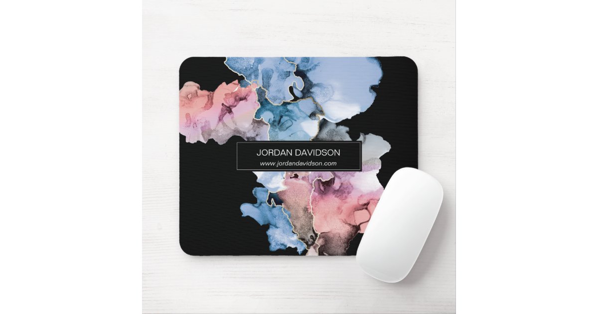 "Brand Evolution" Chic Personalized Business Mouse Mouse Pad | Zazzle