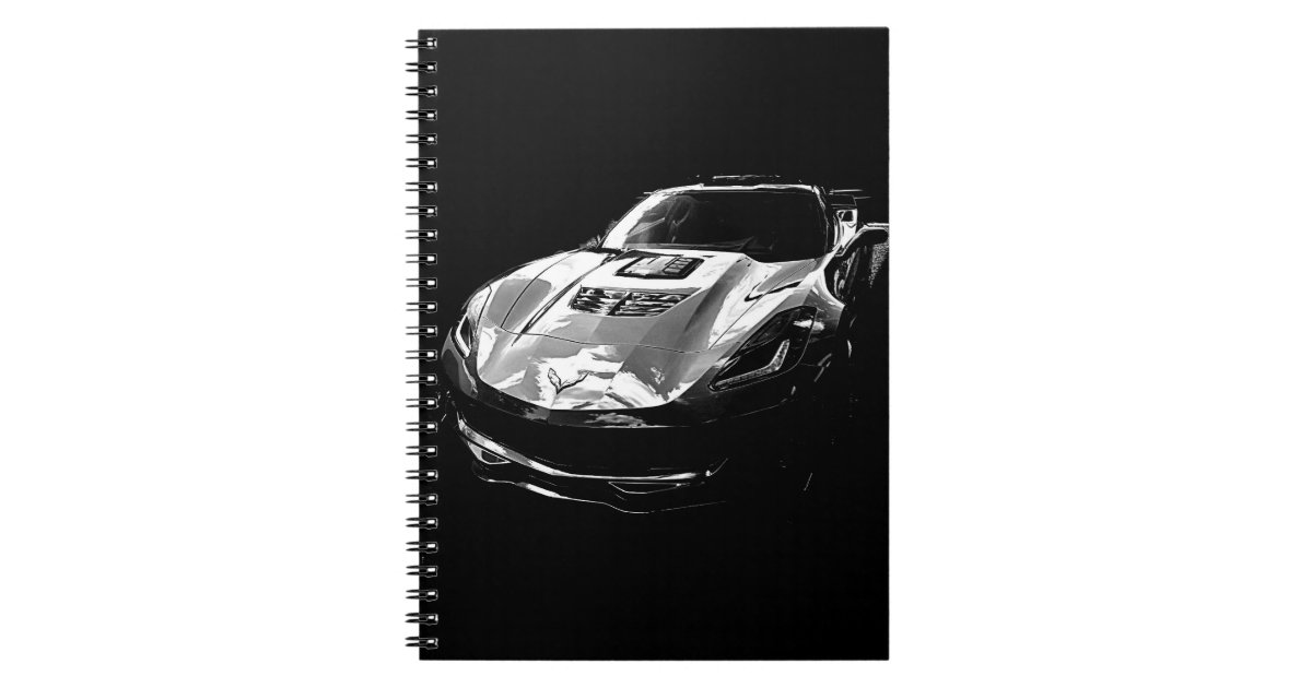 Brand New Corvette 2017 Notebook Zazzle