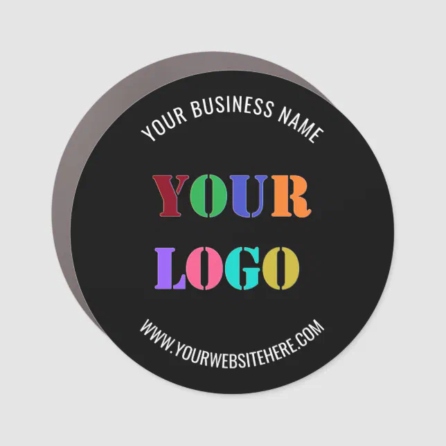 Branded Business Ptomotional Car Magnet Template | Zazzle