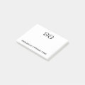 Branded Post It Note with Customizable Logo | Zazzle
