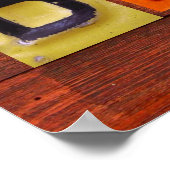 BRANDON License Plate Letter Name Sign Poster | Zazzle