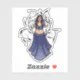 Brandy Belly Dancer Sticker | Zazzle