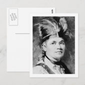 Brant - Joseph / Mohawk Indian Chief Postcard | Zazzle