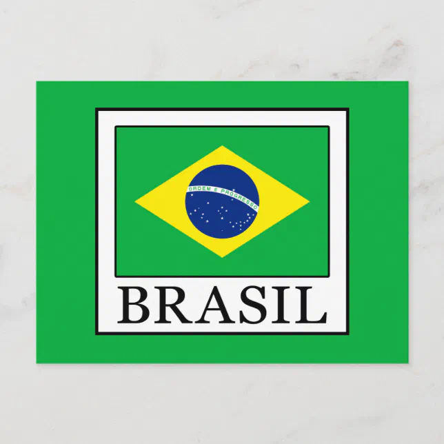 Brasil Postcard | Zazzle