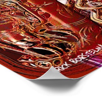 Brass Wall Poster | Zazzle