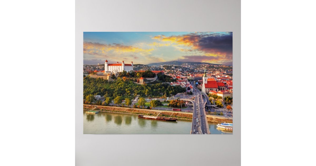 Bratislava, Slovakia Poster | Zazzle