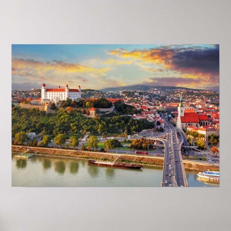 Bratislava, Slovakia Poster | Zazzle