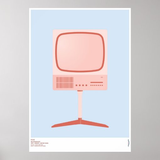 Braun FS 80 Television Set - Dieter Rams Poster | Zazzle