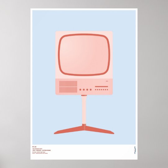 Braun FS 80 Television Set - Dieter Rams Poster | Zazzle.com