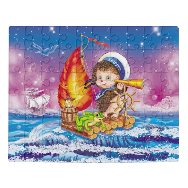 Brave sailor jigsaw puzzle | Zazzle