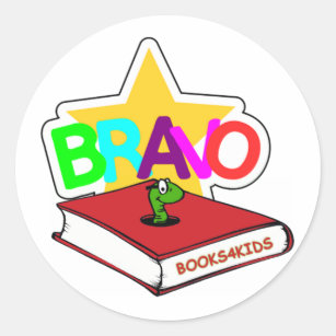 Bravo Stickers | Zazzle