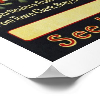 Bray ~ for better holidays poster | Zazzle