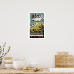 Bray ~ for better holidays poster | Zazzle