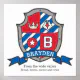 Brayden boys name meaning heraldry shield poster | Zazzle