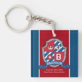 Braydon name meaning boys shield bird custom keychain | Zazzle