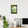 Brazil (border) poster | Zazzle