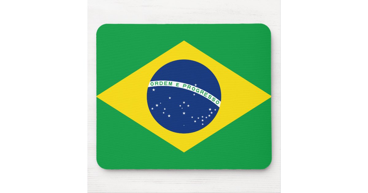 Brazil (Brazilian) Flag Mouse Pad | Zazzle