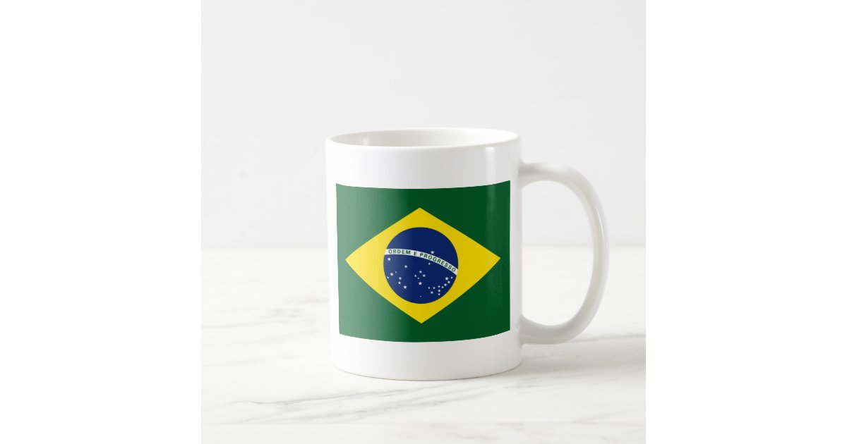Brazil flag coffee mug | Zazzle