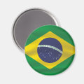 Brazil flag magnet | Zazzle