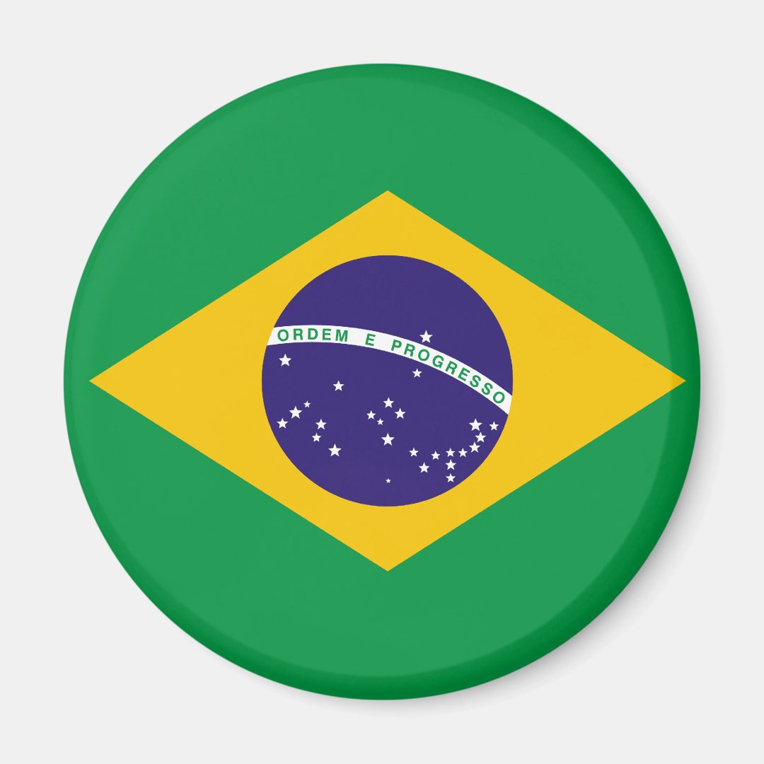 Brazil Flag Magnet | Zazzle