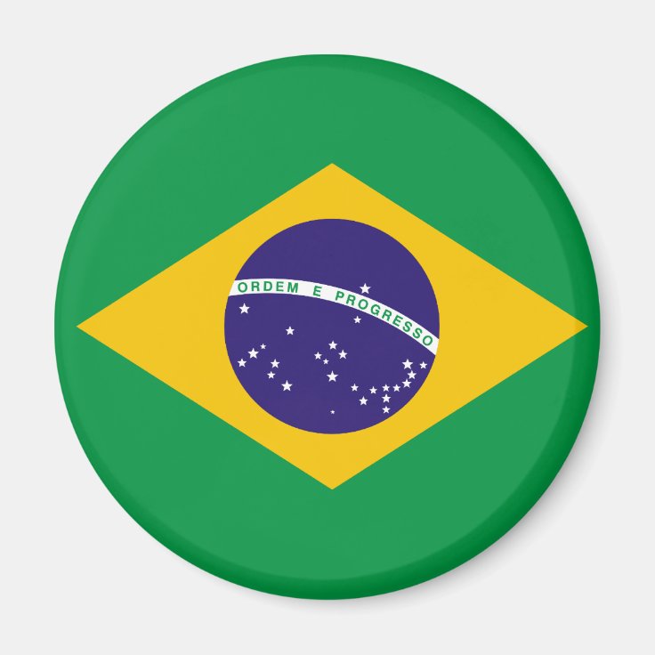 Brazil Flag Magnet | Zazzle