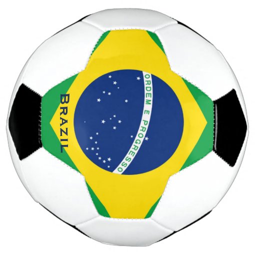 Brazil Flag Soccer Ball | Zazzle