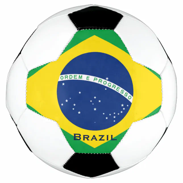 Brazil Flag Soccer Ball | Zazzle