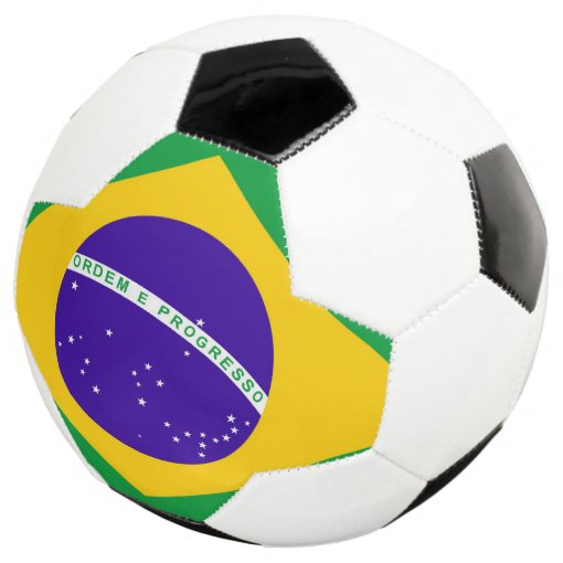 Brazil Flag Soccer Ball | Zazzle