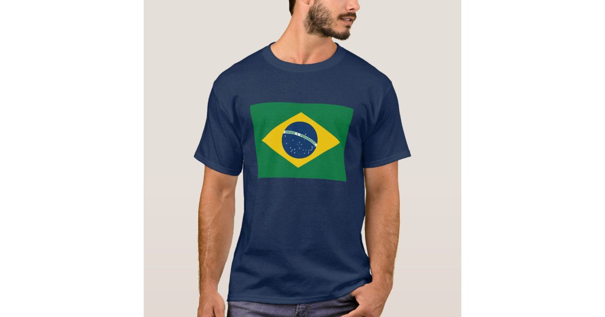 Brazil Flag T-shirt | Zazzle